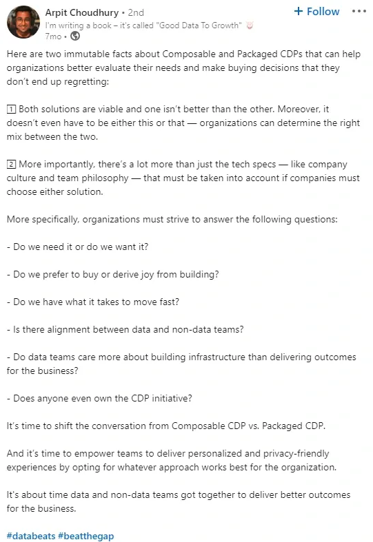 Packaged CDP Vs Composable CDP: What Are the Differences ? - Lifesight